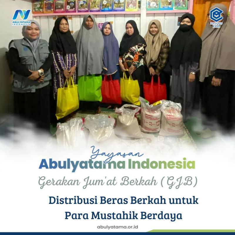 Gerakan Jum`at Berkah (GJB): Distribusi Beras Berkah dan Sembako untuk Mustahik Berdaya